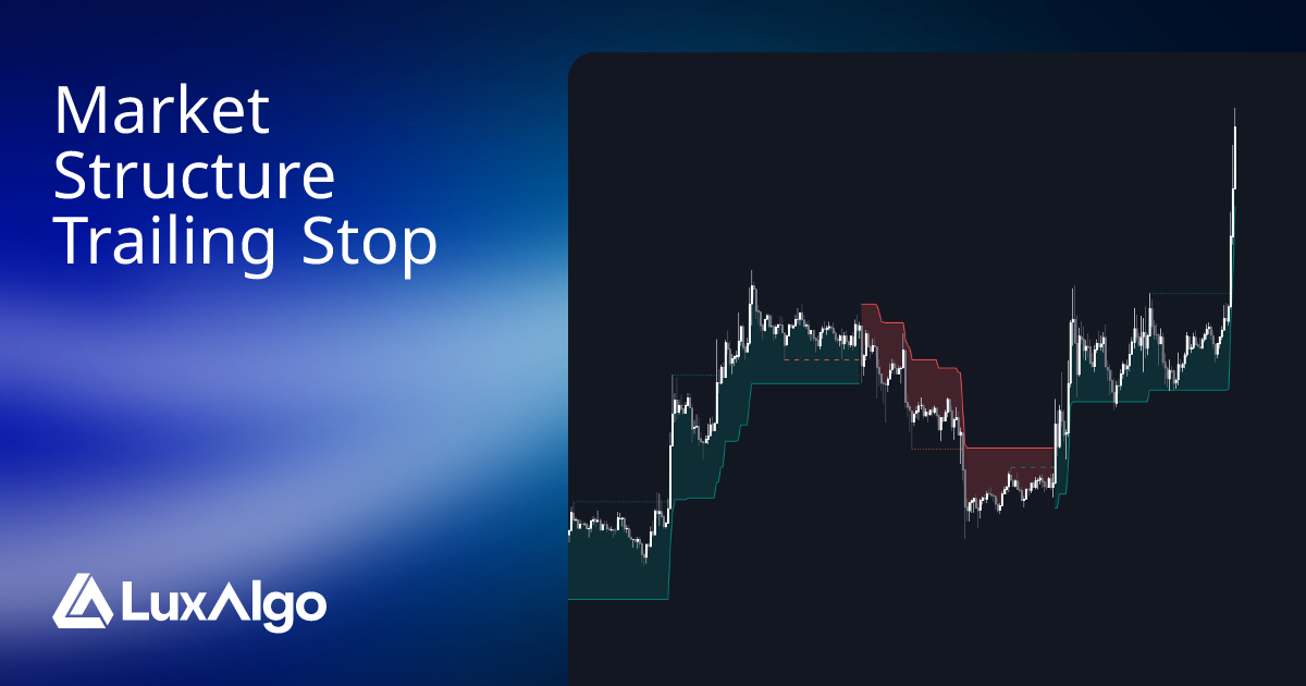 Market Structure Trailing Stop | Trading Indicator | LuxAlgo