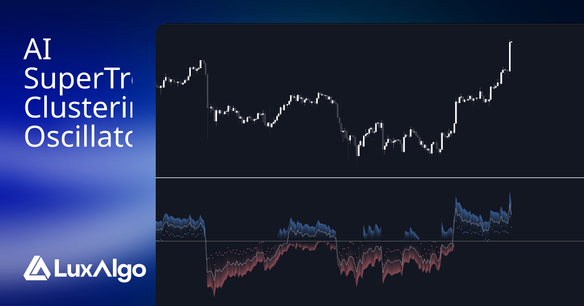 AI SuperTrend Clustering Oscillator | Trading Indicator | LuxAlgo