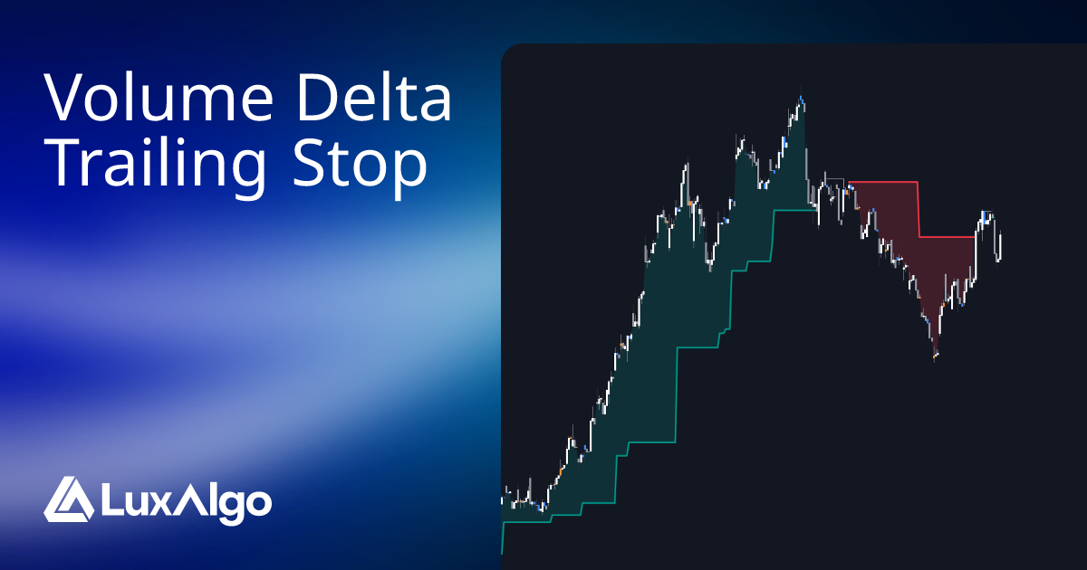 Volume Delta Trailing Stop | Trading Indicator | LuxAlgo