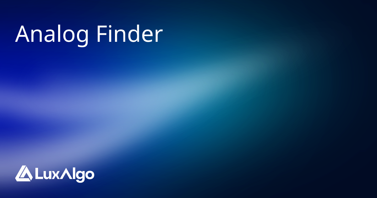 Analog Finder | Trading Indicator | LuxAlgo