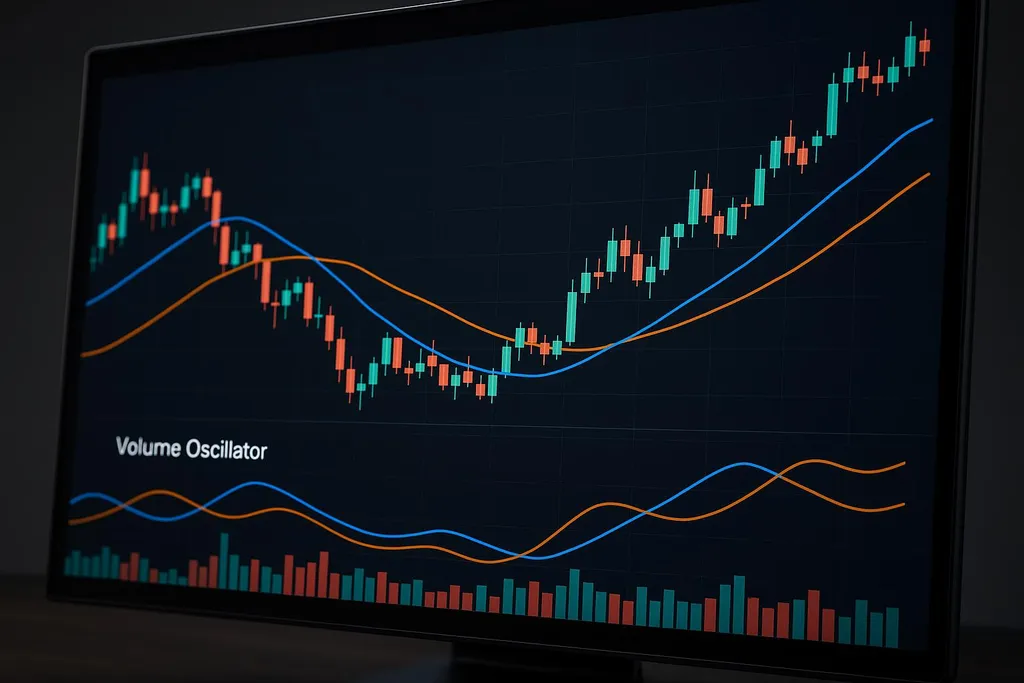 Volume Oscillator Indicator: Difference Between Two Volume Moving Averages