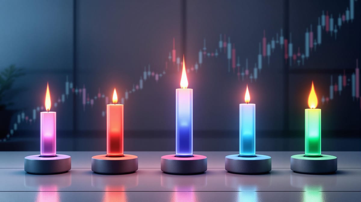 Top 5 Single-Candle Continuation Patterns for Trading