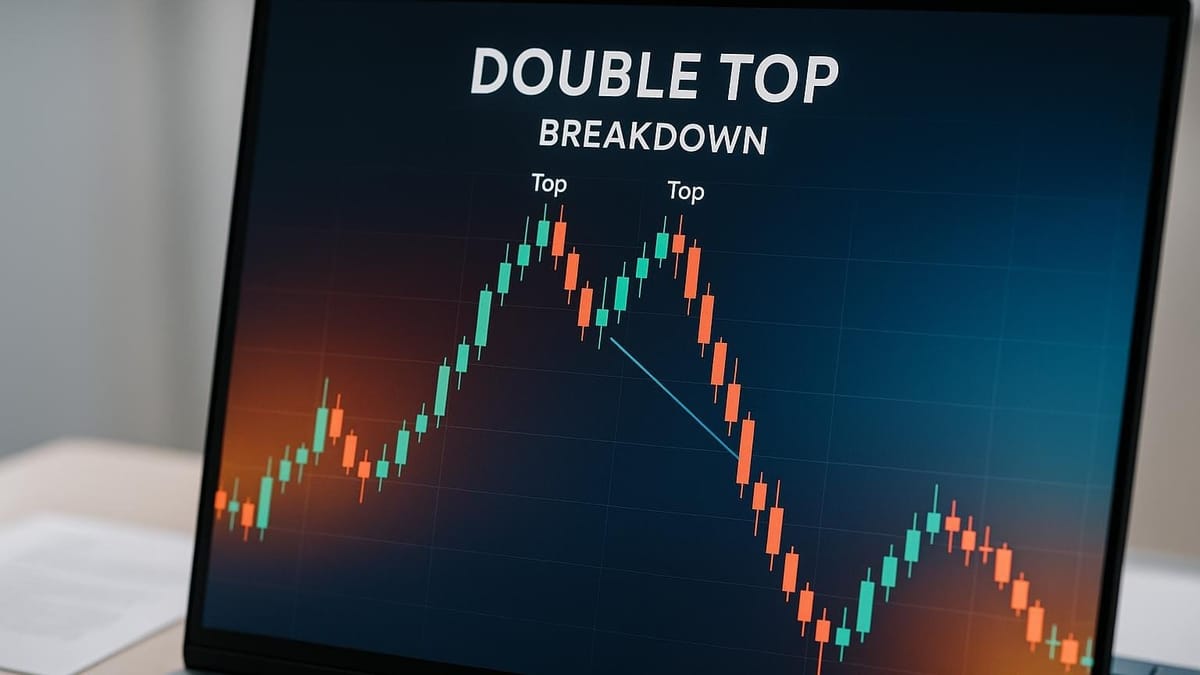 Double Top Breakdown: Short the Failed Peak