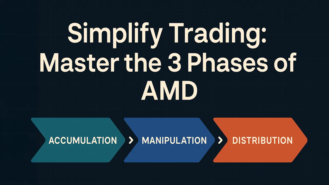 Accumulation Manipulation & Distribution (AMD) Trading Strategy